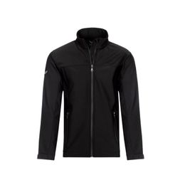 TRIGEMA Herren Softshelljacke &raquo;TRIGEMA Softshelljacke RV unisex&laquo; 1 Stk. tlg. schwarz L