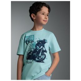 TRIGEMA Jungen T-Shirt &raquo;TRIGEMA T Shirt mit Printmotiv "Moto Cross"&laquo; 1 140