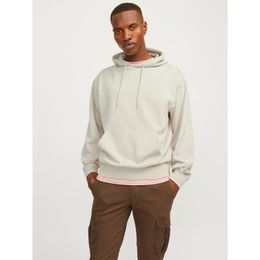 Jack & Jones Jack & Jones Herren Kapuzensweatshirt &raquo;JJECHARGE SWEAT HOOD NOOS&laquo;, mit Kapuze gelb XS