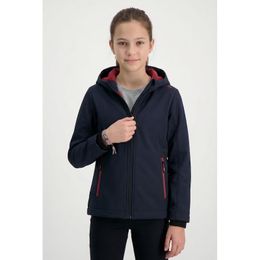 CMP M&auml;dchen CMP Softshelljacke &raquo;KID G JACKET FIX HOOD f&uuml;r Kinder43405465&laquo; mit Kapuze 128
