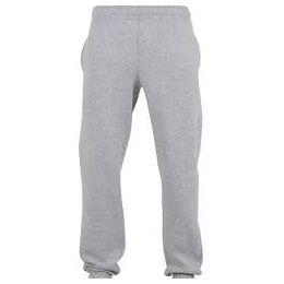 Jogginghose Urban Classics "Urban Classics Basic Essential Sweatpants", Herren, Gr. 5XL, US-Gr&ouml;&szlig;en, erdgrau, 50% Baumwolle, 50% Polyester, unifarben, loose fit, Hosen Jogginghose