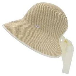 Sonnenhut Chillouts "Red Oak Hat", Damen, Gr. XS, beige, Obermaterial: 100% Papierstroh, H&uuml;te, Femininer Sonnenhut mit Schleife am Hinterkopf
