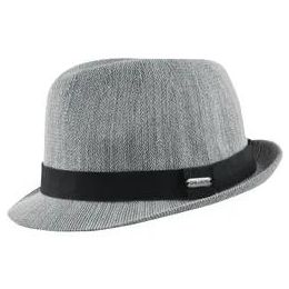 Trilby Chillouts "Bardolino Hat", Herren, Gr. S, grau, Baumwolle, H&uuml;te, mit Hutband und dezentem Markenlogo