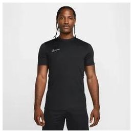 Fu&szlig;balltrikot Nike "Nike Academy Men's Dri-FIT Short-Sleeve Soccer Top", Herren, Gr. M, schwarz, schwarz,, Obermaterial: 100% Polyester, Rundhals, Trikots Fu&szlig;balltrikot, f&uuml;r Training und Freizeit, mit seitlichen Mesh-Eins&auml;tzen, Kurzarm