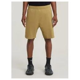 G-Star Raw Trainingshose G-STAR "Nifous Sweat Shorts", Herren, Gr. S, safari, Obermaterial: 58% Baumwolle, 42% Polyester, Hosen Trainingshose
