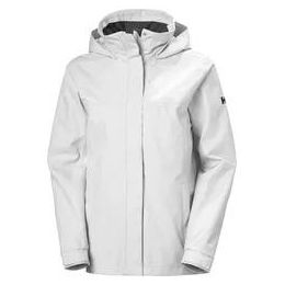 Regenjacke Helly Hansen "W ADEN JACKET", Damen, Gr. S, wei&szlig;, Web, Obermaterial: 100% Polyester. Futter: 100% Polyester, unifarben, Basic normal, mit Riegel, Jacken Regenjacke, wasserdicht, winddicht, atmungsaktiv, mit hochschlie&szlig;endem Kragen