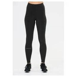 Lauftights Endurance "Reygeay", Damen, Gr. 38, EURO-Gr&ouml;&szlig;en, schwarz, 73% Polyamid, 27% Elasthan, unifarben, Hosen, 4-Wege Stretch
