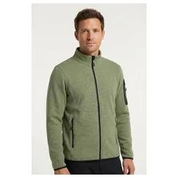 Fleecejacke Icepeak "BREDSTEDT", Herren, Gr. XXL, light gr&uuml;n, Obermaterial: 100% Polyester, normal, Jacken Fleecejacke, sportlicher Stil, mit Stehkragen, mit Rei&szlig;verschlusstaschen