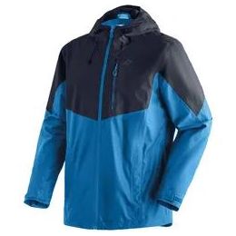 Regenjacke Maier Sports "Schlufterkopf M", Gr. 56, dunkelblau, 100% Polyester, Jacken Regenjacke, Herren Jacke wasserdicht, moderner Windbreaker, Outdoorjacke, Reg. Fit