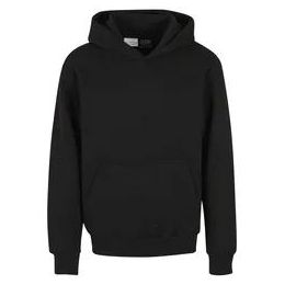 Kapuzenpullover Urban Classics "Urban Classics Kids Basic Essential Hoody", Jungen, Gr. 134/140, schwarz, 100% Baumwolle, unifarben, normal, ohne Ausschnitt, Pullover Kapuzenpullover