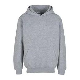 Kapuzenpullover Urban Classics "Urban Classics Kids Basic Essential Hoody", Jungen, Gr. 158/164, erdgrau, 100% Baumwolle, unifarben, normal, ohne Ausschnitt, Pullover Kapuzenpullover
