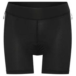 Radhose Ziener "NIDELLE-Z", Damen, Gr. 34, EURO-Gr&ouml;&szlig;en, schwarz, Obermaterial: 86% Polyester, 14% Elasthan, Hosen