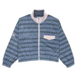 Fleecepullover Quiksilver "Kedai", Damen, Gr. XS, ashley blau kedai stripe, Obermaterial: 100% Microfaser;, Sweatshirts Fleecepullover