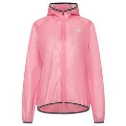 Regenjacke Ziener "NATINA-Z", Herren, Gr. 48, strawberry sorbet, Obermaterial: 53% Polyester, 47% Polyurethan, Jacken Regenjacke