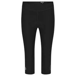 Radhose Ziener "NESME-Z", Damen, Gr. 40, EURO-Gr&ouml;&szlig;en, schwarz, Obermaterial: 74% Polyamid, 26% Elasthan, Hosen