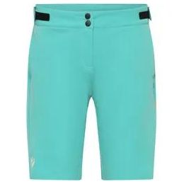 Radhose Ziener "NILSA-Z", Damen, Gr. 48, EURO-Gr&ouml;&szlig;en, tropical teal, Obermaterial: 100% Polyester, Hosen