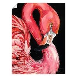 Wandbild Artland "Flamin-GO", farbe bild(er): pink, B:45cm H:60cm, Papier, Bilder, als Alubild, Leinwandbild, Poster, Wandaufkleber in verschied. Gr&ouml;&szlig;en