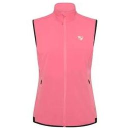 Funktionsweste Ziener "NADEKA-Z", Damen, Gr. 46, strawberry sorbet, Obermaterial: 100% Polyester, Westen Funktionsweste