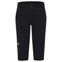 Radhose Ziener "NESTLA-Z", Damen, Gr. 38, EURO-Gr&ouml;&szlig;en, schwarz, Obermaterial: 100% Polyester, Hosen