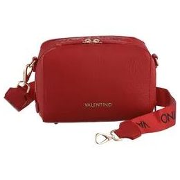 Mini Bag Valentino BAGS "PATTIE", Damen, Gr. B/H/T: 19,5cm x 14,5cm x 9cm, rubino, Lederimitat, Taschen, Damen Umh&auml;ngetasche, Handtasche mit Logoschriftz&uuml;gen