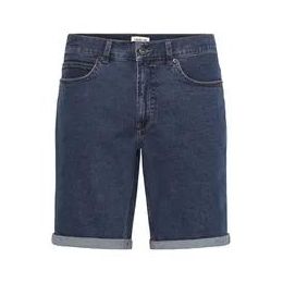 !Solid Jeansshorts SOLID "Shorts SDMITTEL", Damen, Gr. XXL, N-Gr, blau (dunkelblau denim), Obermaterial: 99% Baumwolle CO. 1% Elasthan EL., Jeans Jeansshorts