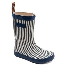 Gummistiefel bisgaard "barefoot high rubber", M&auml;dchen, Gr. 31, sailor stripes, Naturkautschuk, gestreift, Schuhe Gummistiefel, Regenstiefel f&uuml;r Kinder, Gr&ouml;&szlig;enschablone zum Download