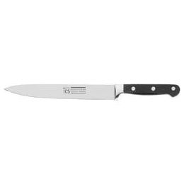 CS SOLINGEN Fleischmesser CS KOCH-SYSTEME "PREMIUM, 20 cm, Edelstahl rostfrei", schwarz, Klingenl&auml;nge 20cm, Edelstahl, Kunststoff, Kochmesser, Fleischmesser, mit hoher Schneidqualit&auml;t