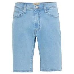 Jeansshorts Blend "Jeansshorts BHDenimshorts", Damen, Gr. M, N-Gr, blau (denim unwashed light blau), Obermaterial: 98% Baumwolle CO. 2% Elasthan EL., Jeans Jeansshorts