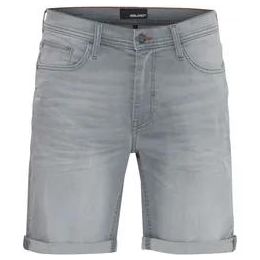 Jeansshorts Blend "Jeansshorts BHDenimshorts", Damen, Gr. XXL, N-Gr, grau (denim lightgrau, 23), Obermaterial: 98% Baumwolle CO. 2% Elasthan EL., Jeans Jeansshorts