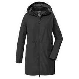 Parka Killtec "KOS 35 WMN PRK", Damen, Gr. 42, schwarz, Obermaterial: 100% Polyester;Futter: 100% Polyester, Jacken Parka, Wasser- und winddichter Damenparka, atmungsaktiv, verstellbar