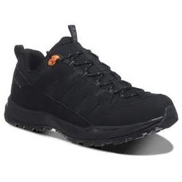 Wanderschuh Icepeak "AURA LC MR", Herren, Gr. 42, basic schwarz, Synthetik, Textil, Schuhe Wanderschuh, Wasserdicht