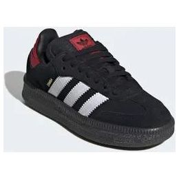 Sneaker Adidas ORIGINALS "SAMBA XLG", M&auml;dchen, Gr. 38,5, core schwarz, ftwr wei&szlig;, utility schwarz, Leder, Schuhe Sneaker, f&uuml;r Kinder & Jugendliche