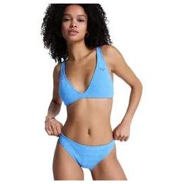 Triangel-Bikini Roxy "Paradise Wave Set", Damen, Gr. L, Cup B, silber lake blau make a splash, Obermaterial: 92% Microfaser, 8% Elasthan;, Bikini-Sets Triangel-Bikini