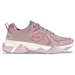 Sneaker Lotto, Herren, Gr. 37, rose, dunkelrose, Kunstfaser, Synthetik, mehrfarbig, Schuhe Sneaker, - in angesagtem Millenium Look