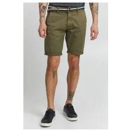 Shorts Blend "BHBruno", Herren, Gr. XXL, US-Gr&ouml;&szlig;en, martini olive, Web, 97% Baumwolle, 3% Elasthan, unifarben, regular fit kurz, Hosen Shorts, Chino Shorts mit G&uuml;rtel