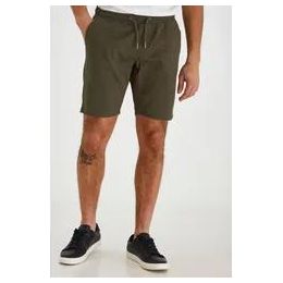 Chinoshorts Blend "BHPiello", Herren, Gr. 3XL, US-Gr&ouml;&szlig;en, gr&uuml;n (dusty gr&uuml;n), Web, 98% Baumwolle, 2% Elasthan, unifarben, regular fit kurz, Hosen Chinoshorts, Stilvolle Chino Shorts mit Eingrifftaschen