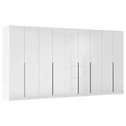 Dreht&uuml;renschrank OTTO HOME "Kleiderschrank Schrank Garderobe AGORDO TOPSELLER Schlafzimmer", alpinwei&szlig;, hochglanz wei&szlig;, B:405cm H:229cm T:54cm, Schr&auml;nke, Dreht&uuml;renschrank, durchdachte Innenausstattung, in 8 Breiten und 2 H&ouml;hen MADE IN GERMANY, Topseller