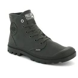 Schn&uuml;rboots Palladium "MONO CHROME", Damen, Gr. 44, olive night, Textil, Schuhe Schn&uuml;rboots, Schn&uuml;rstiefel, Schn&uuml;rstiefelette aus Canvas