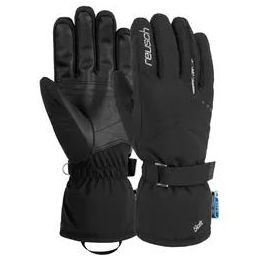 Skihandschuhe Reusch "Hannah R-TEX XT", Damen, Gr. 7, schwarz, silberfarben, 87% Polyester, 11% Polyurethan, 2% Elasthan, mehrfarbig, Handschuhe, h&ouml;chste W&auml;rmestufe, wasserdicht und atmungsaktiv
