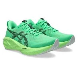 Laufschuh asics "NOVABLAST 5", Damen, Gr. 40,5, vital gr&uuml;n, schwarz, Synthetik, Schuhe Laufschuh