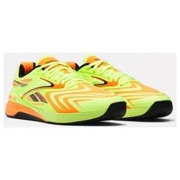 Trainingsschuh Reebok "NANO X5 EDGE", Herren, Gr. 47, digital lime, schwarz, Synthetik, Textil, Schuhe