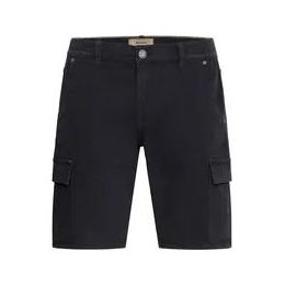 Cargojeans Blend "Cargoshorts BHBLIZZARD-Denimshorts-Jogg", Herren, Gr. L, N-Gr, schwarz, Obermaterial: 74% Baumwolle CO. 24% Polyester PES. 2% Elasthan EL., Jeans