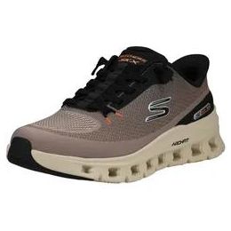 Sneaker Skechers "Skechers Sneaker Textil", Herren, Gr. 43, grau, schwarz, Textil, Schuhe Sneaker