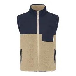Pl&uuml;schweste Blend "Pl&uuml;schweste BHERMIN", Herren, Gr. M, blau (salute), Obermaterial: 100% Polyester PES., Westen