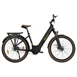 E-Bike SACHSENRAD "C5R" Gr. 45, schwarz, Elektrofahrr&auml;der, 45cm, 27,5 Zoll (69,85cm), TFT Farb-LCD-Display, Fahrmodus Pedelec, LED-Frontlicht, Alarmanlage