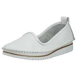 Slipper Andrea Conti "Andrea Conti Slipper Leder", Damen, Gr. 42, wei&szlig;, Leder, Schuhe Slipper