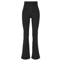 Chinohose "Girlfriend Collective Trouser Compressive", Damen, Gr. 6XL, Normalgr&ouml;&szlig;en, schwarz, Obermaterial: 79% Polyester, 21% Elasthan, Girlfriend Collective, Hosen Chinohose