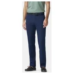 Chinos MEYER "Bonn 1-8142", Herren, Gr. 31, Normalgr&ouml;&szlig;en, marine, 88% Baumwolle, 10% Seide, 2% Elasthan, unifarben, regular fit lang, Hosen, Seide-Bio-Baumwolle