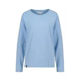 alife and kickin Langarmshirt ALIFE & KICKIN "Damen GaiaAK A Langarmshirt, Shirt", Damen, Gr. S, fjord, 100% Baumwolle (Bio), Shirts Langarmshirt