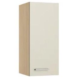 H&auml;ngeschrank KOCHSTATION "KS-Lucy", stain, eiche hell, B:30cm H:70,4cm T:34,6cm, Schr&auml;nke, H&auml;ngeschrank, Breite 30 cm, mit 1 T&uuml;r, 2 Einlegeb&ouml;den, Soft-Close